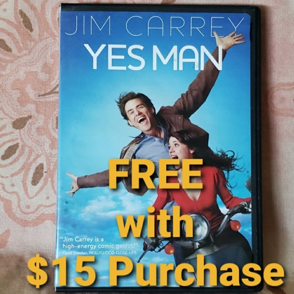 Media | Dvd Yes Man Movie Jim Carrey Movie Night | Poshmark